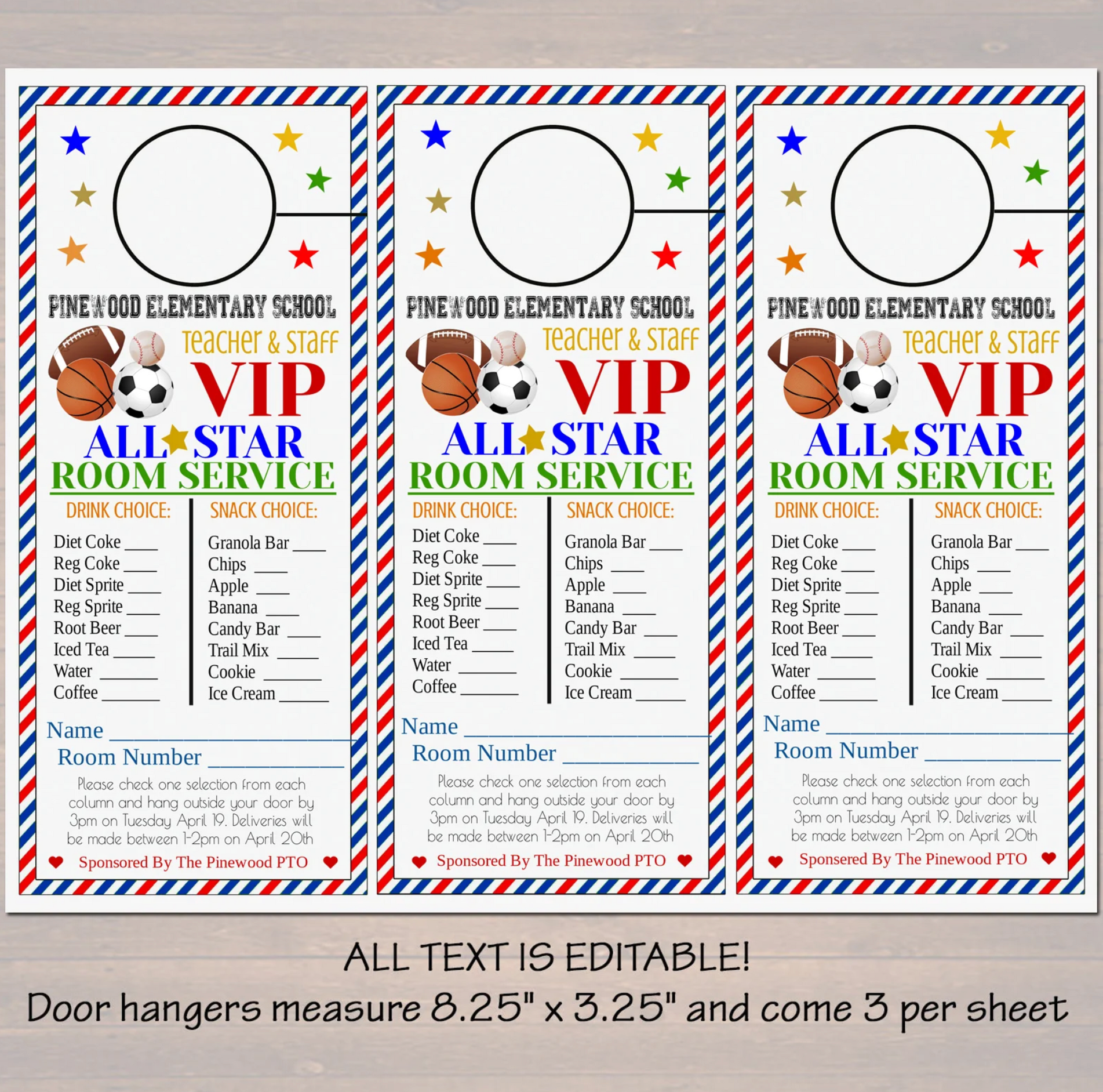All Star Sports Theme Appreciation Week Printable Party Set — TidyLady ...