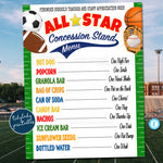 All Star Sports Theme Appreciation Week Printable Party Set — TidyLady ...
