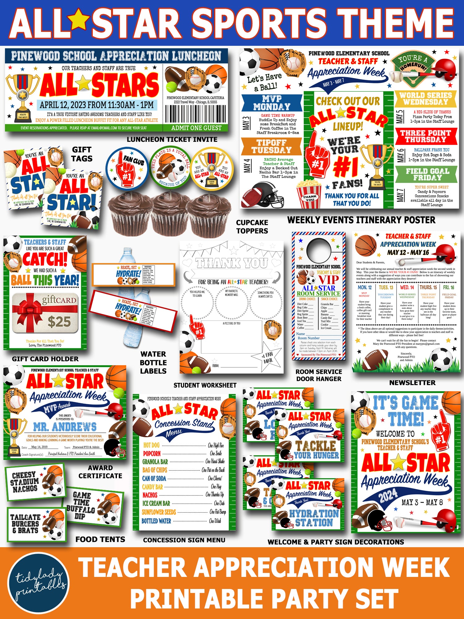 All Star Teacher Appreciation Clipart Teacher Appreciation Gift Ideas