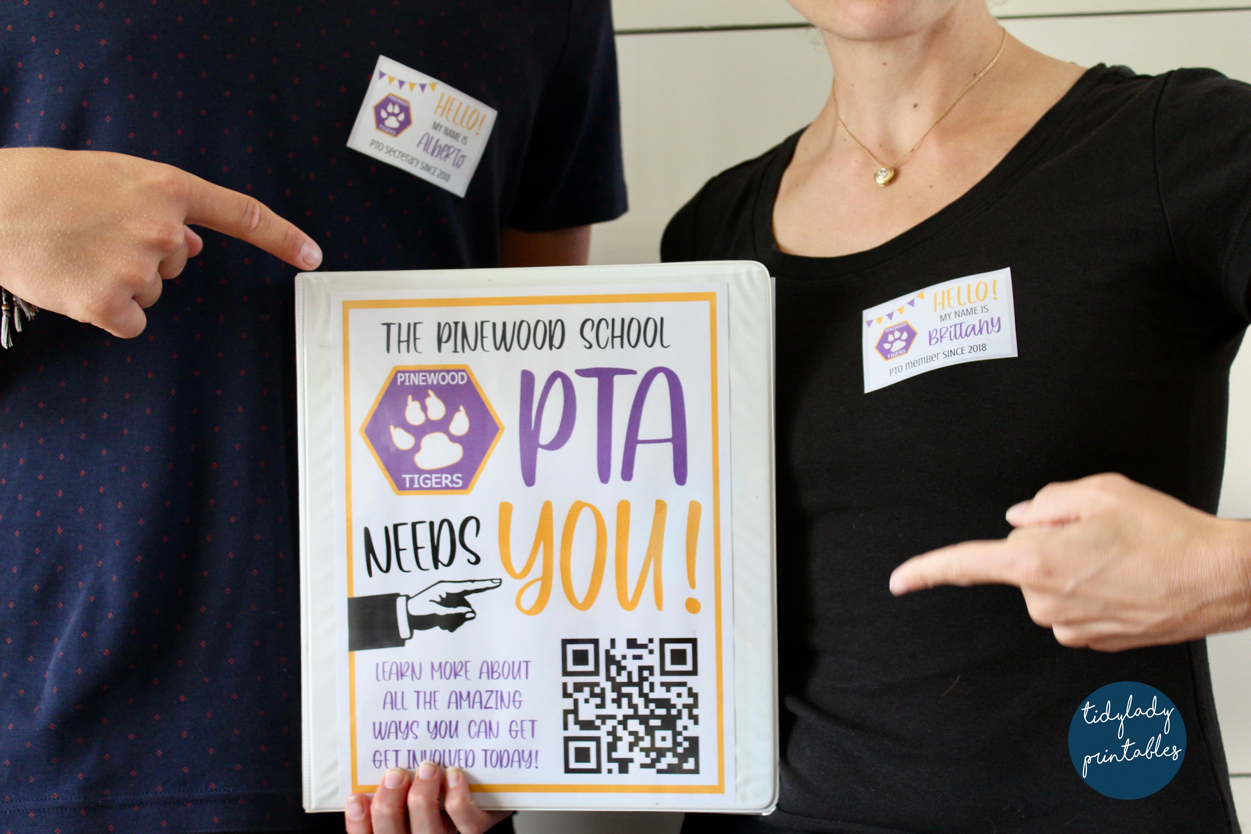 Back to School Pto Membership Sponsorship Drive Templates — TidyLady ...