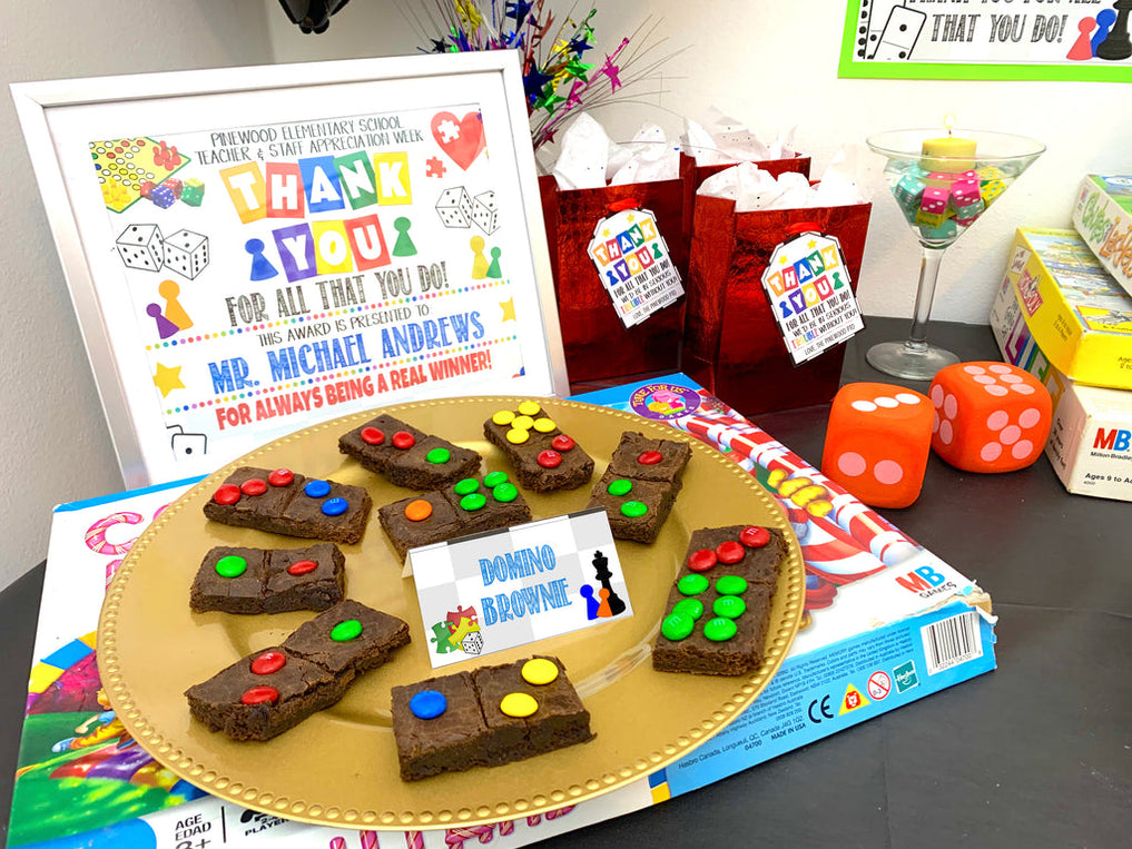 Board Games Theme Teacher Appreciation Week Printable Set — TidyLady ...