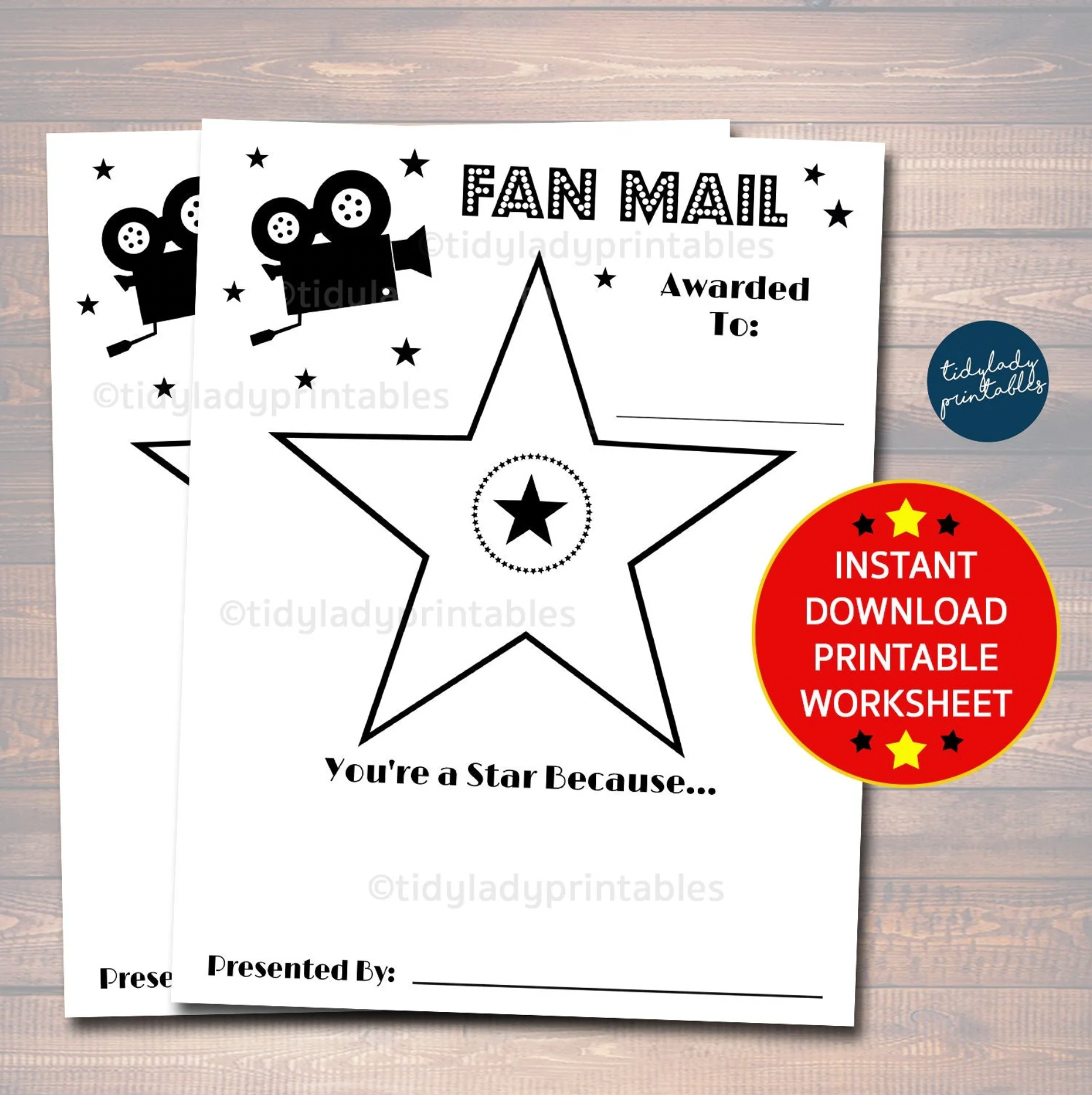 Hollywood Movie Theme Teacher Appreciation Week Party Set — TidyLady ...