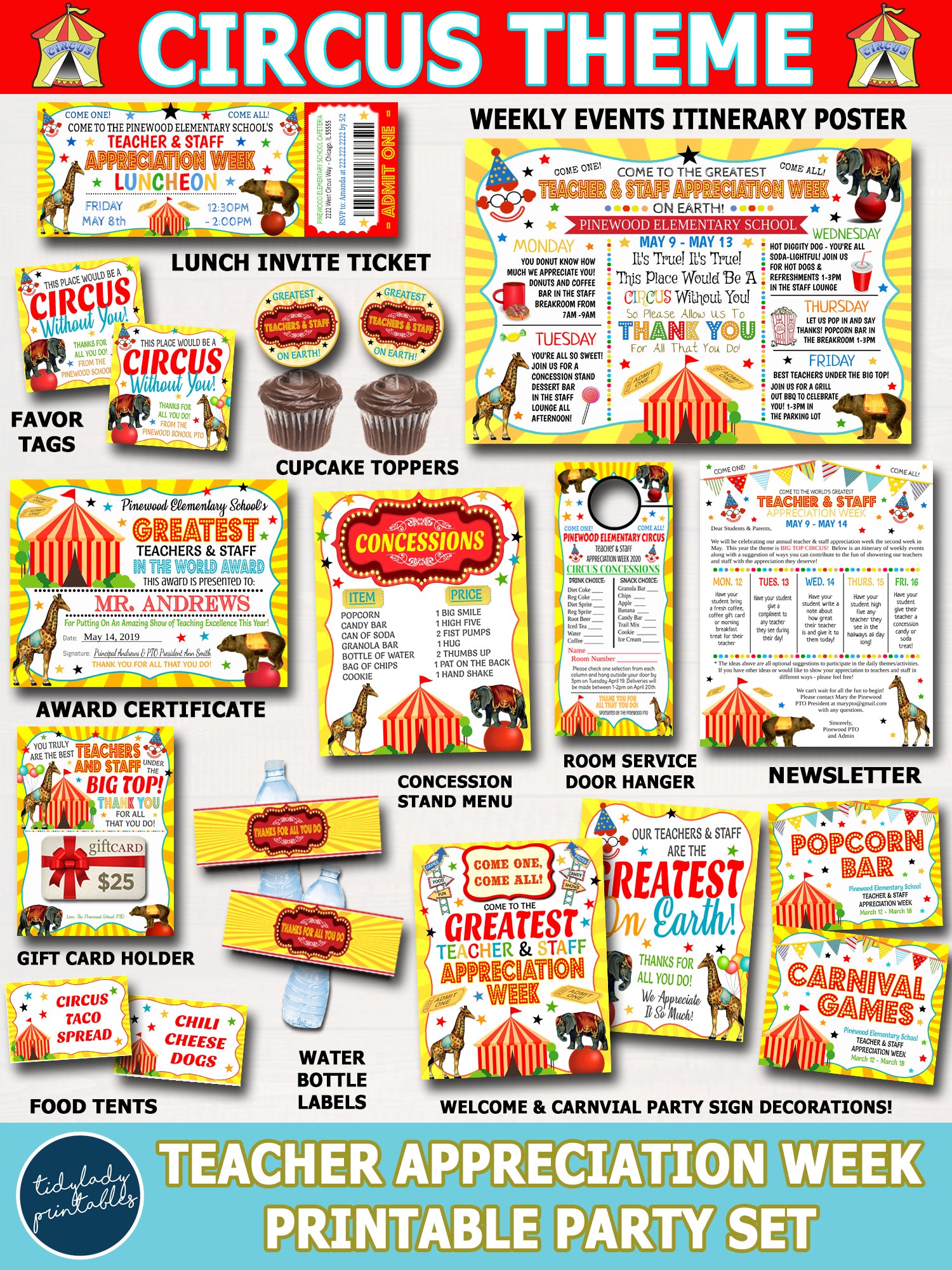 Circus Theme Free Printables DIY Carnival Directional Sign | Carnival