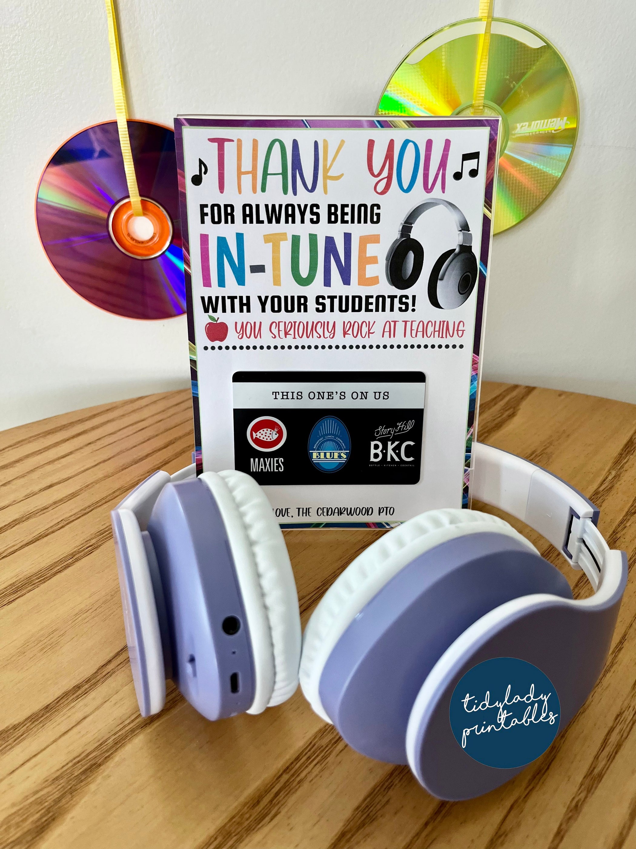 Rockstar Theme Teacher Appreciation Week Printable Party Set — TidyLady ...