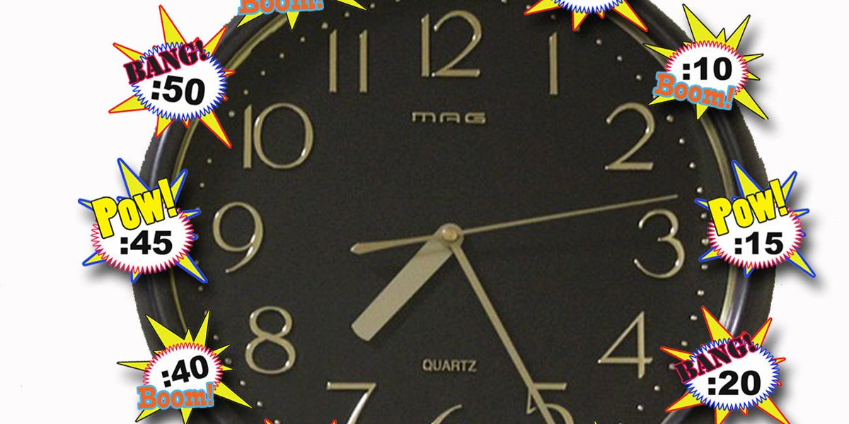 Superhero Classroom Clock Numbers — TidyLady Printables