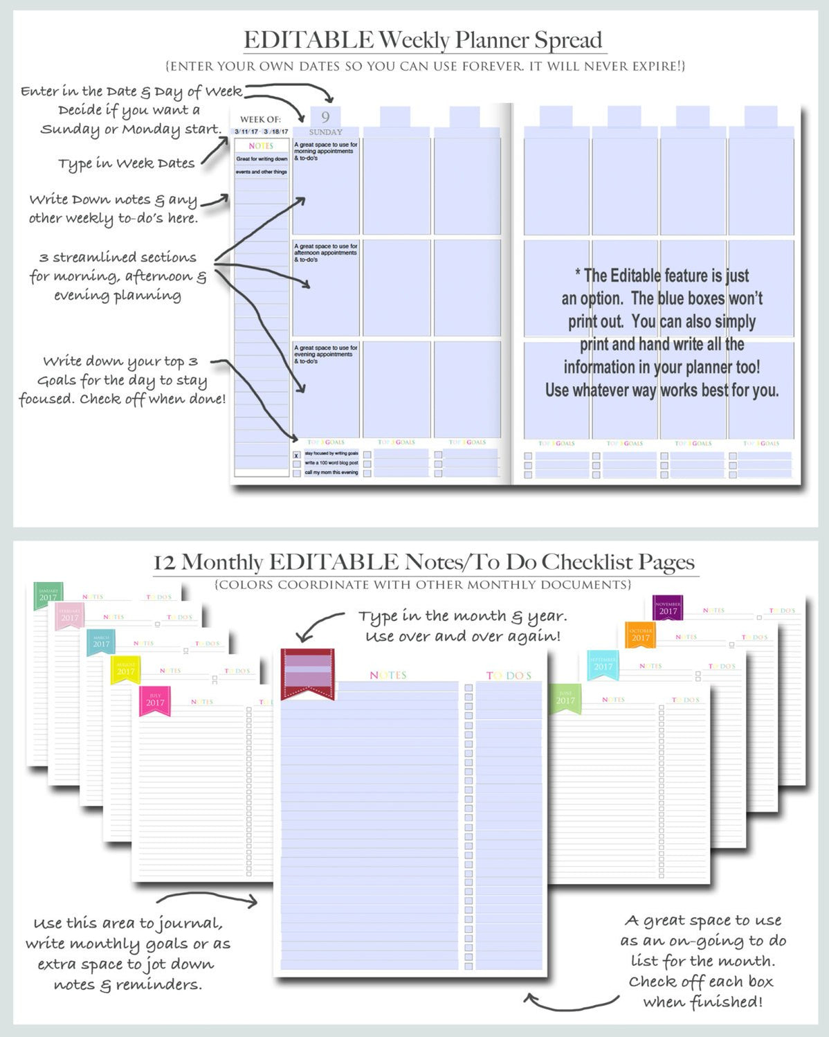 Printable Counselor Planner | TidyLady Printables