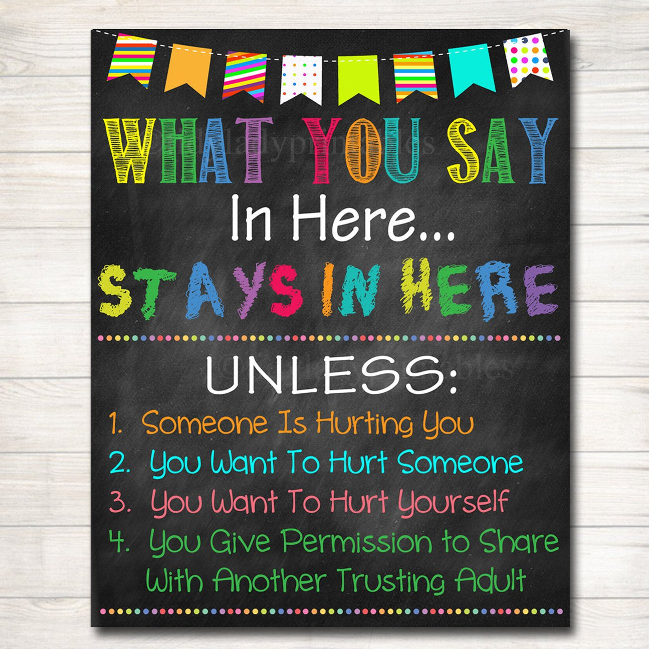 Counseling Office Poster | TidyLady Printables