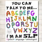 SLP Poster Set | TidyLady Printables