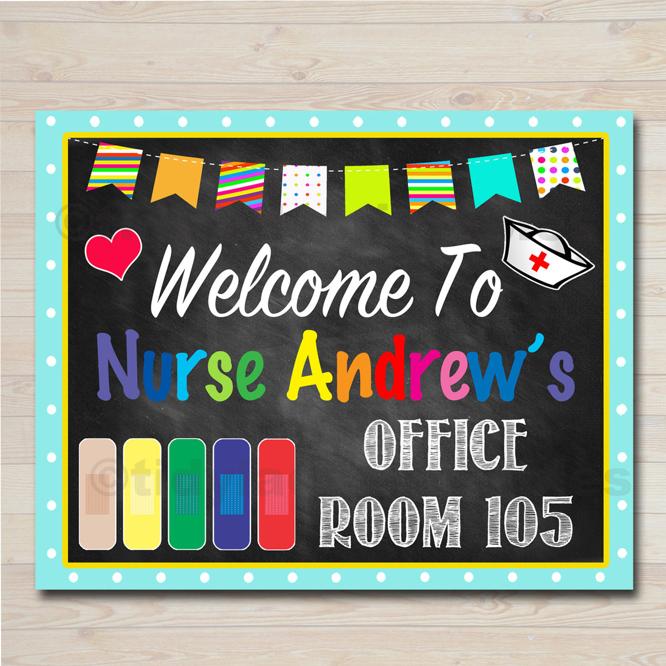Nurse's Office Door Sign | TidyLady Printables