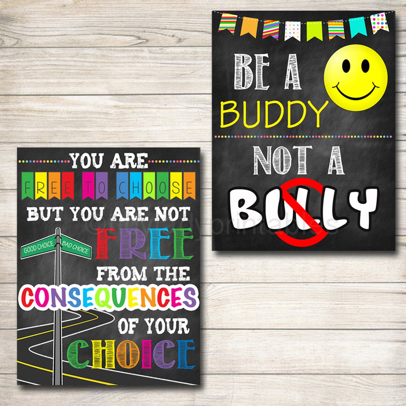 School Counselor Poster Set | TidyLady Printables