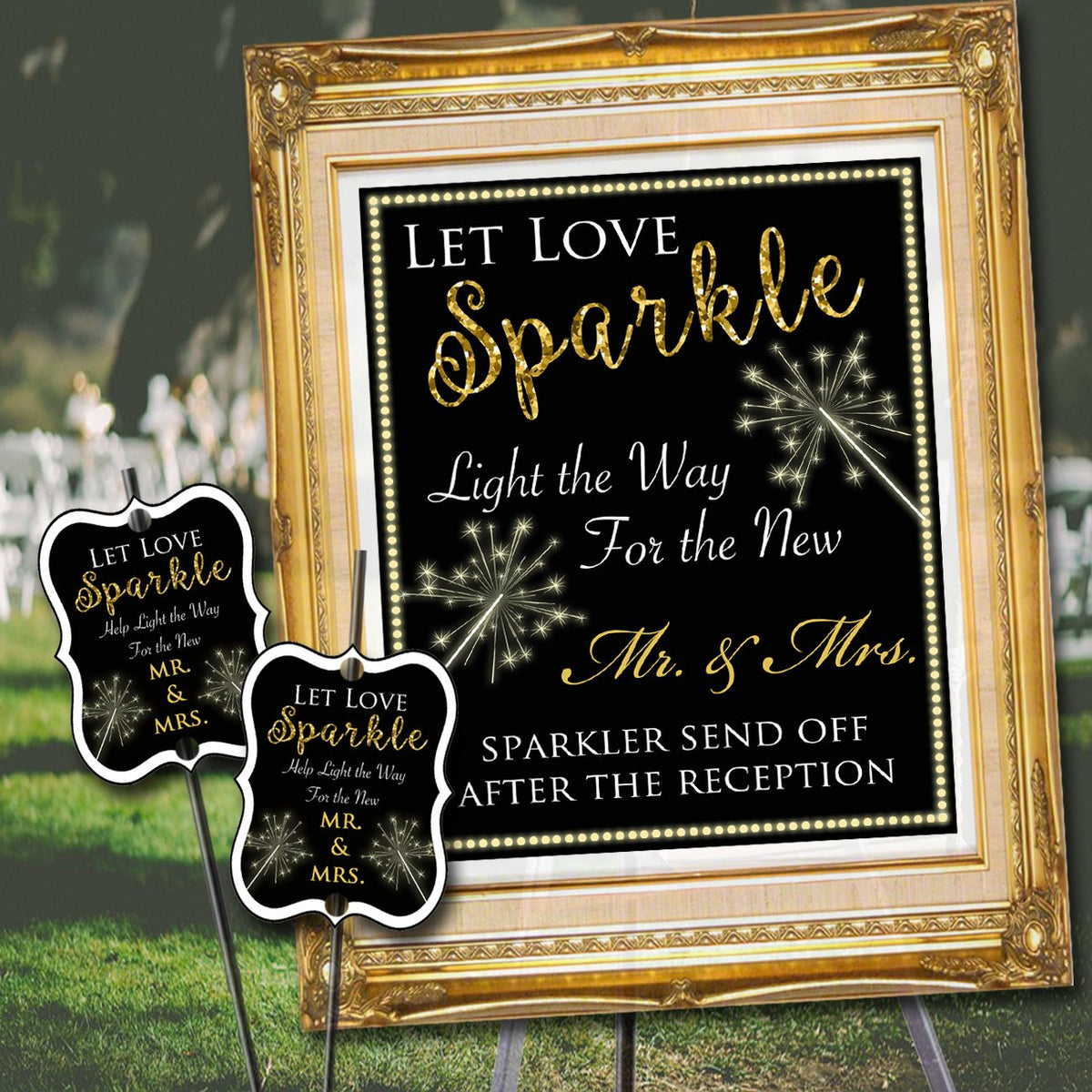 Sparkler Send Off Set | TidyLady Printables