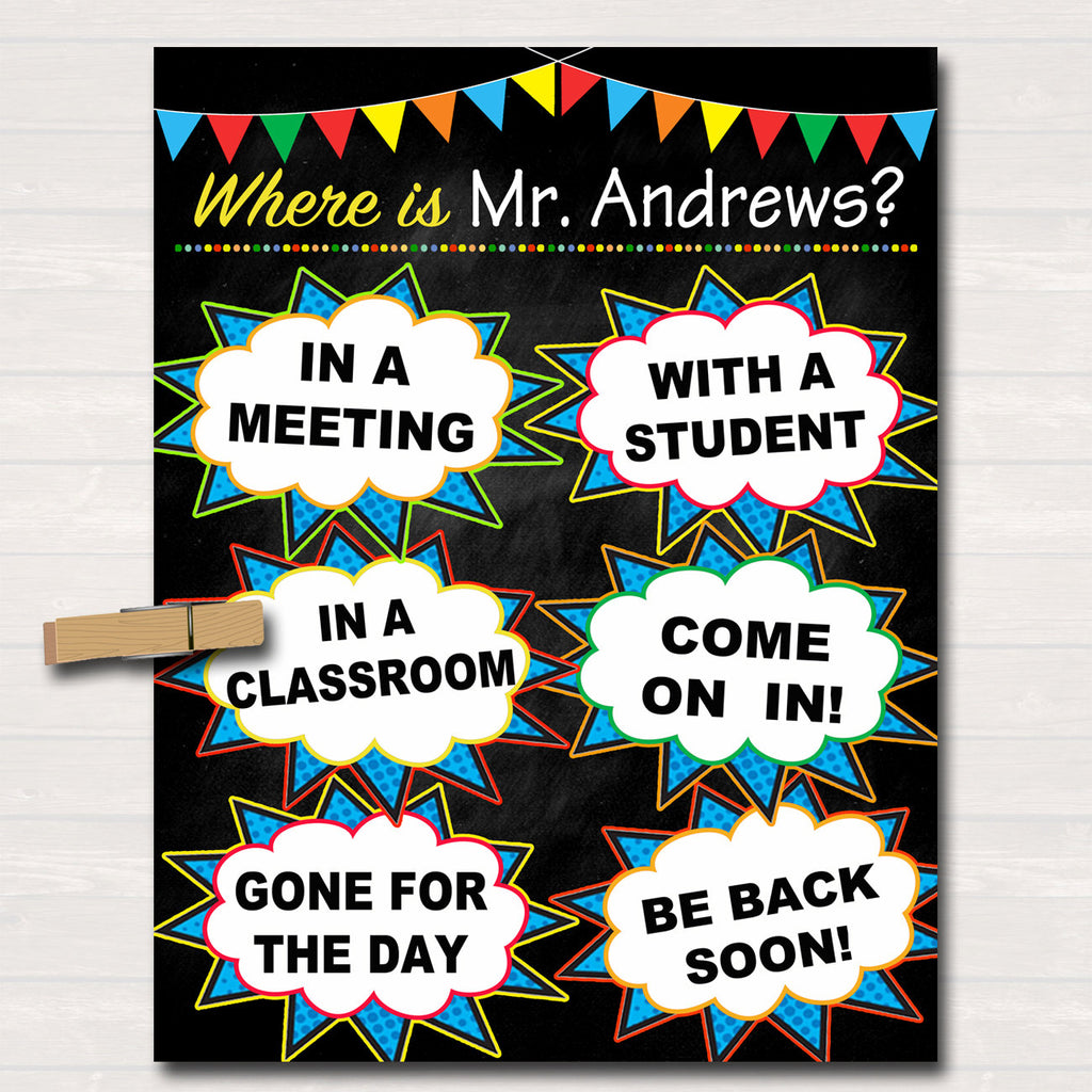 Superhero Classroom Posters | TidyLady Printables