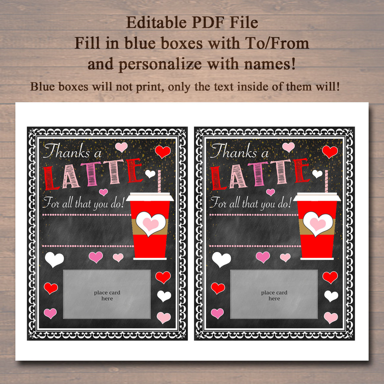 Valentine's Day Gift Card Holder | TidyLady Printables