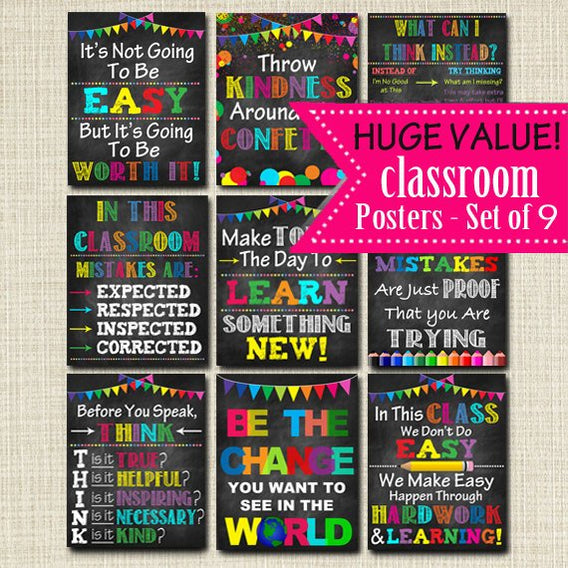 Growth Mindset Posters | TidyLady Printables