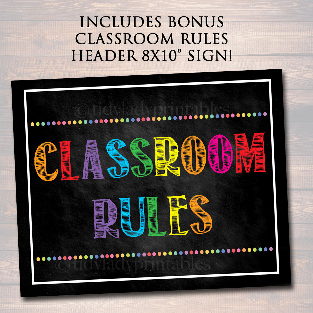 Computer Lab Poster Set | TidyLady Printables