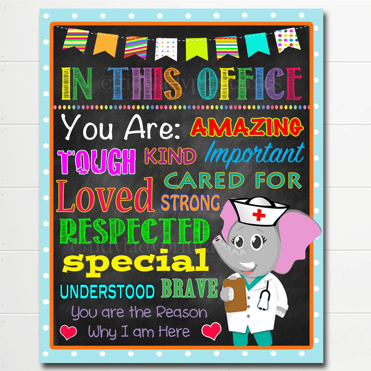 School Nurse Poster | TidyLady Printables