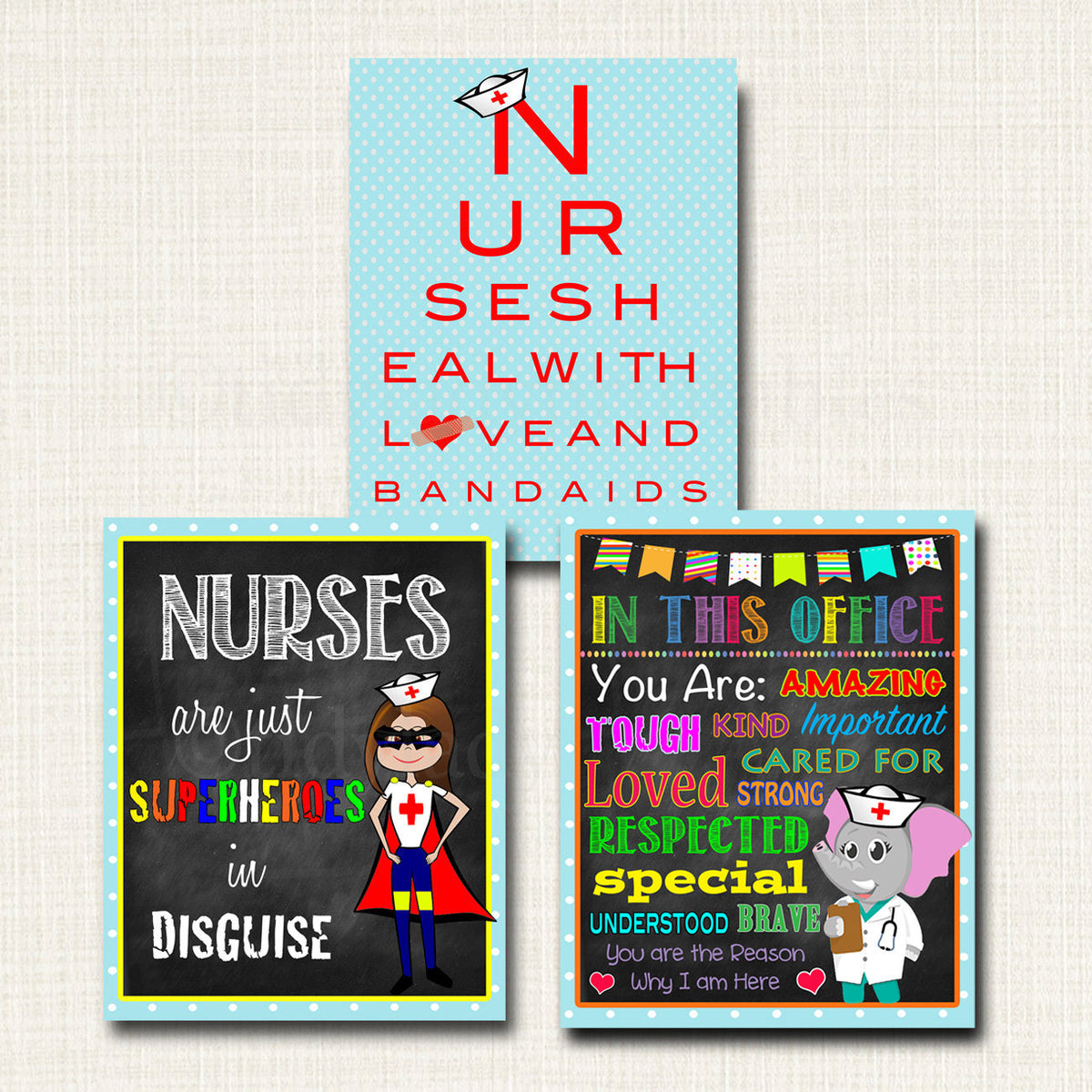 School Nurse Poster | TidyLady Printables