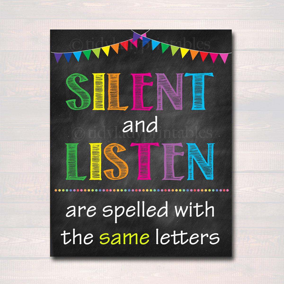 Classroom Behavior Poster | TidyLady Printables