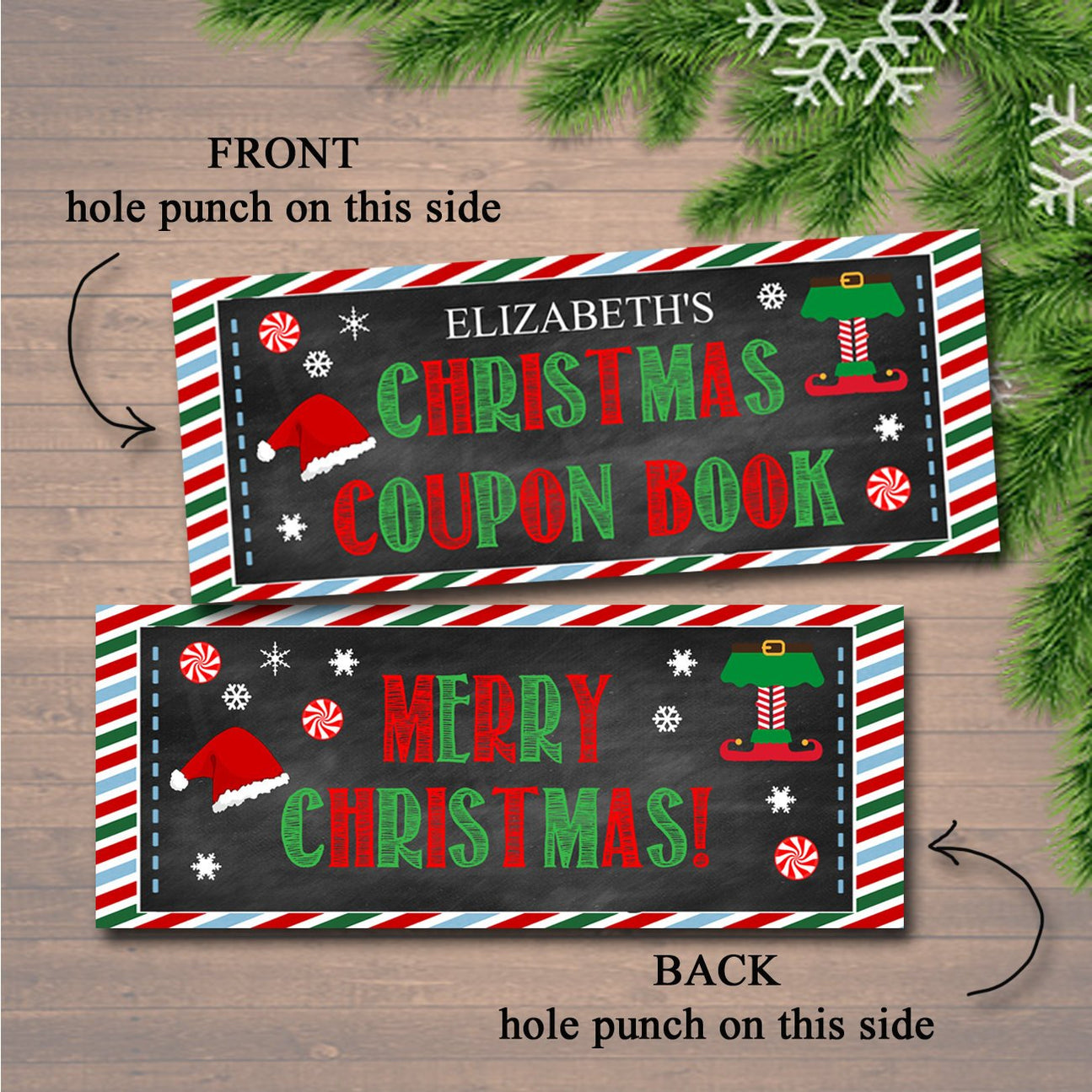 Kid's Christmas Coupon Book | TidyLady Printables