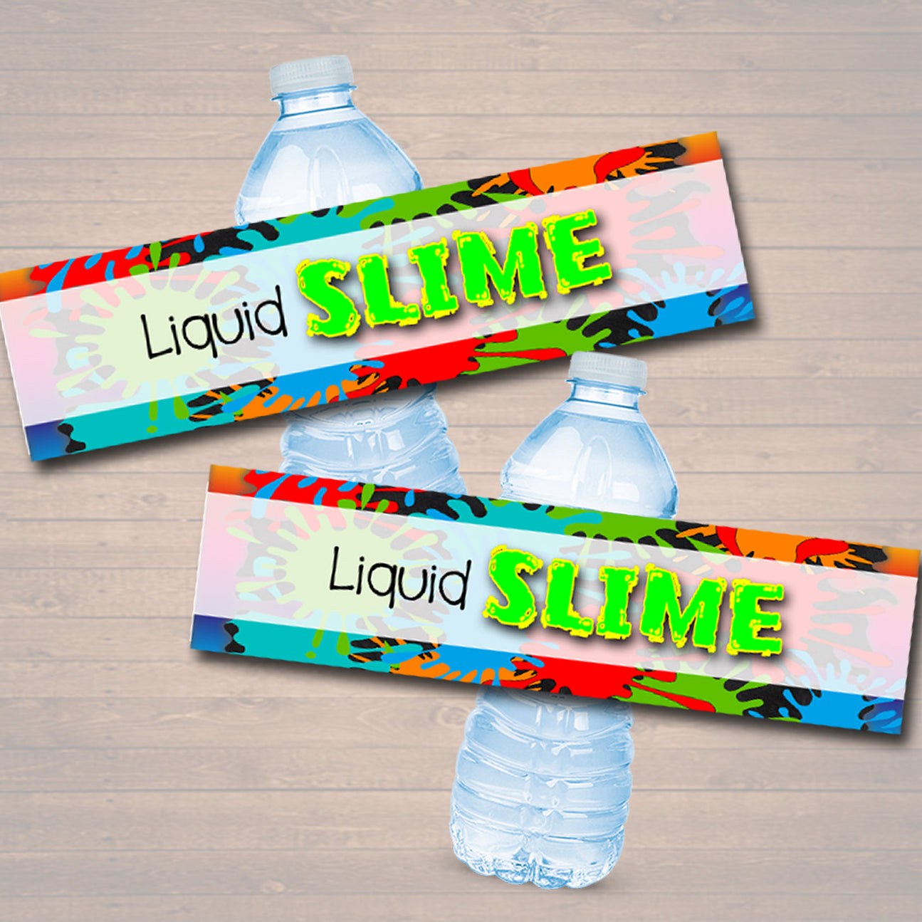 HUGE Slime Party Pack, Birthday Invitation, Slime Mad Scientist Kids P ...