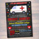 Paramedic Graduation Invite | TidyLady Printables