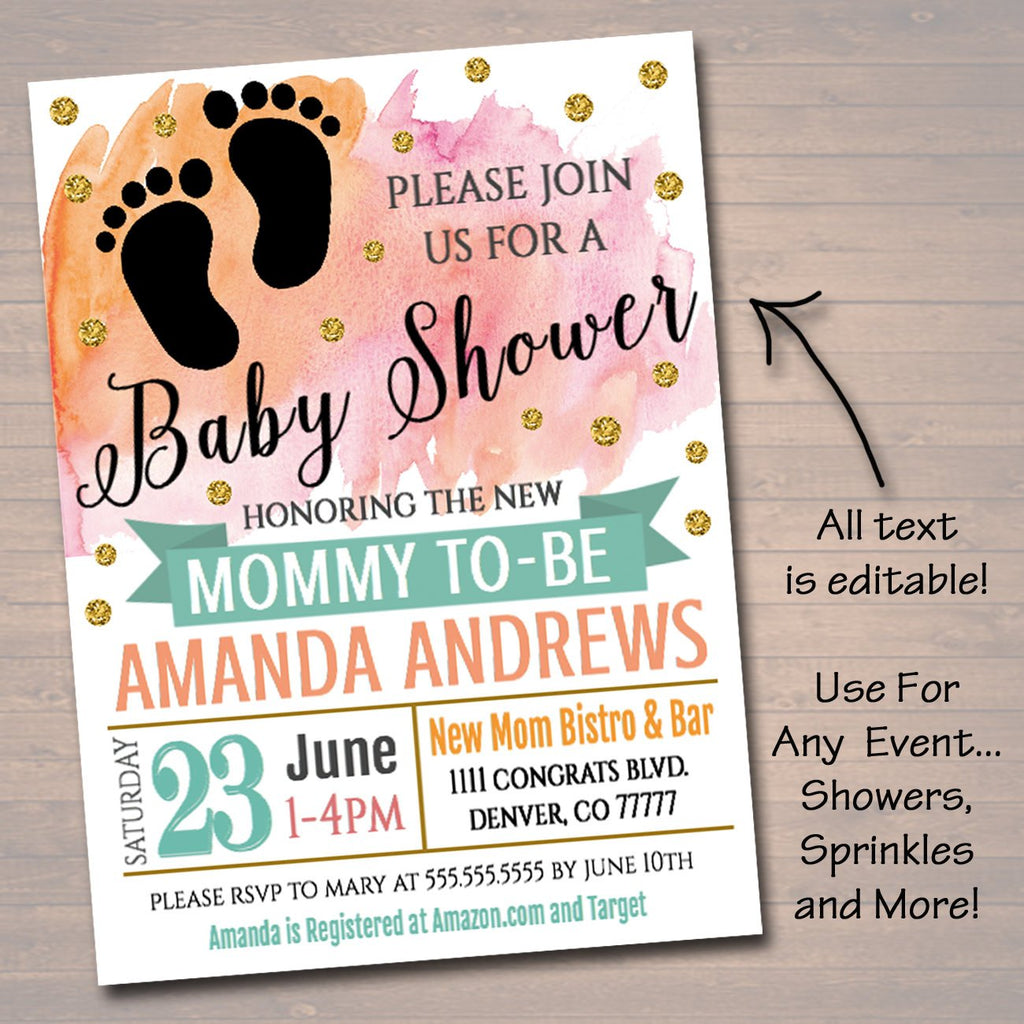Pregnancy Announcements And Invites | TidyLady Printables