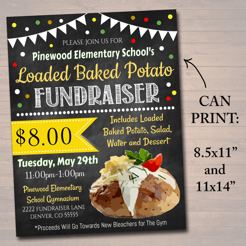 PTO Fundraising Events Flyers & Invites | TidyLady Printables — Page 2