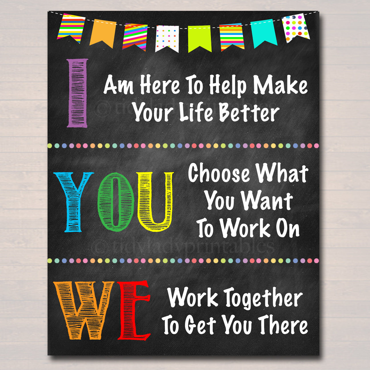 Counseling Office Poster | TidyLady Printables