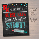 Nurse Graduation Signs | TidyLady Printables