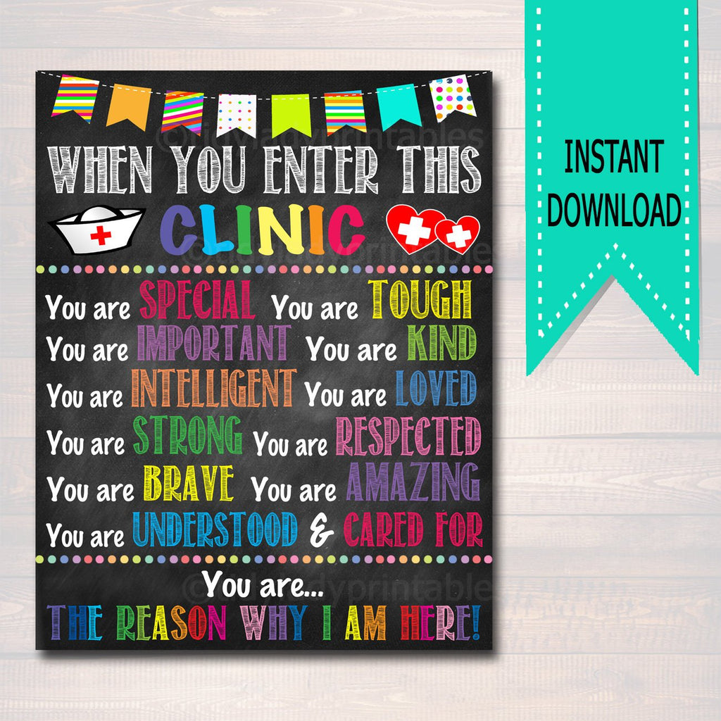 School Nurse Posters | TidyLady Printables