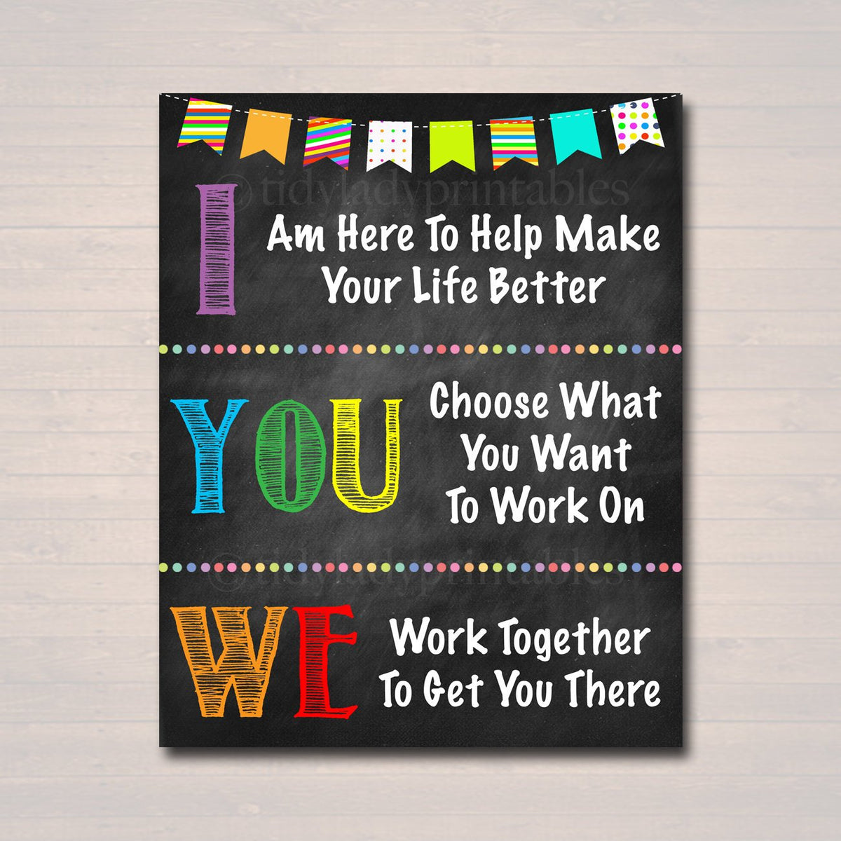 Counseling Office Poster | TidyLady Printables