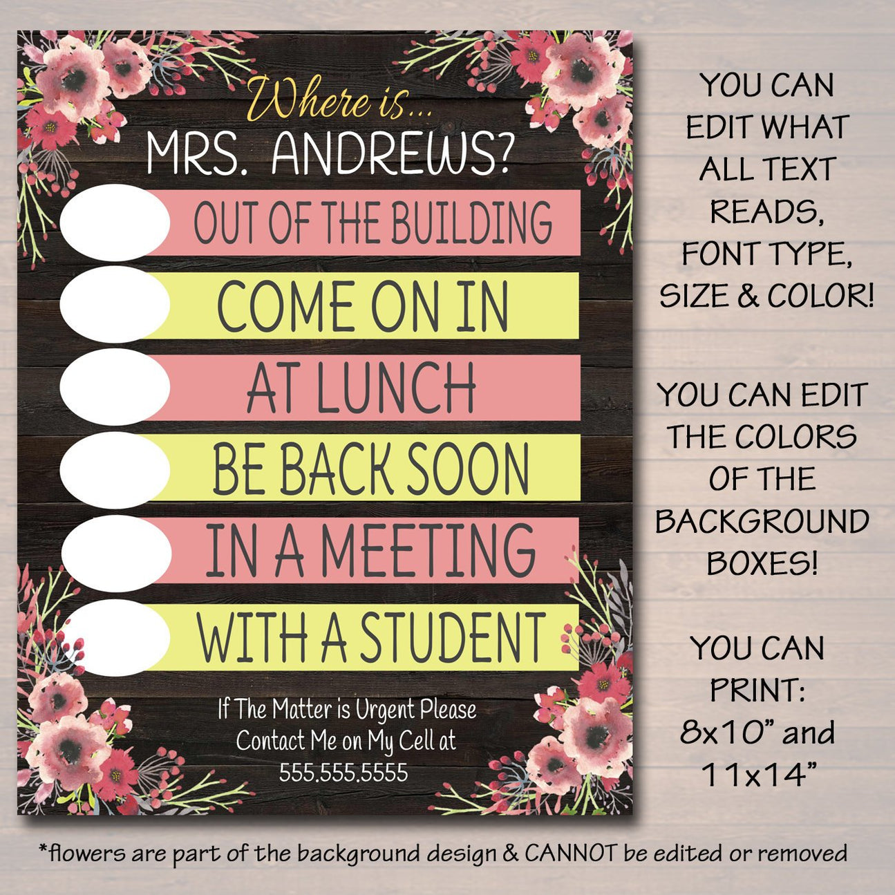 Counseling Office Poster Set | TidyLady Printables