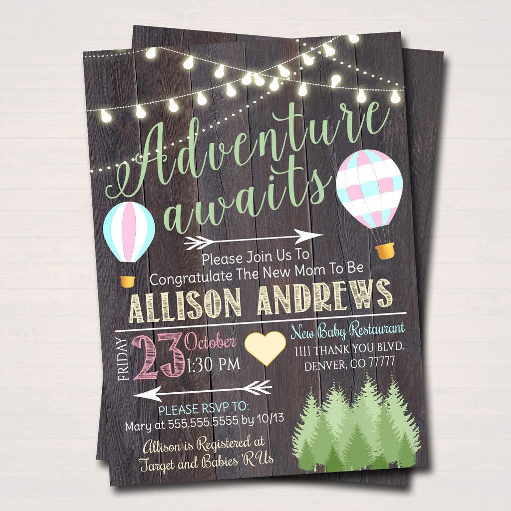 Pregnancy Announcements And Invites | TidyLady Printables