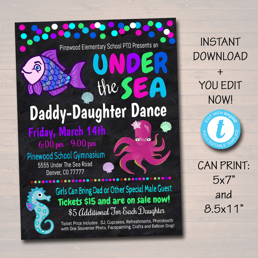 Under The Sea Theme | TidyLady Printables