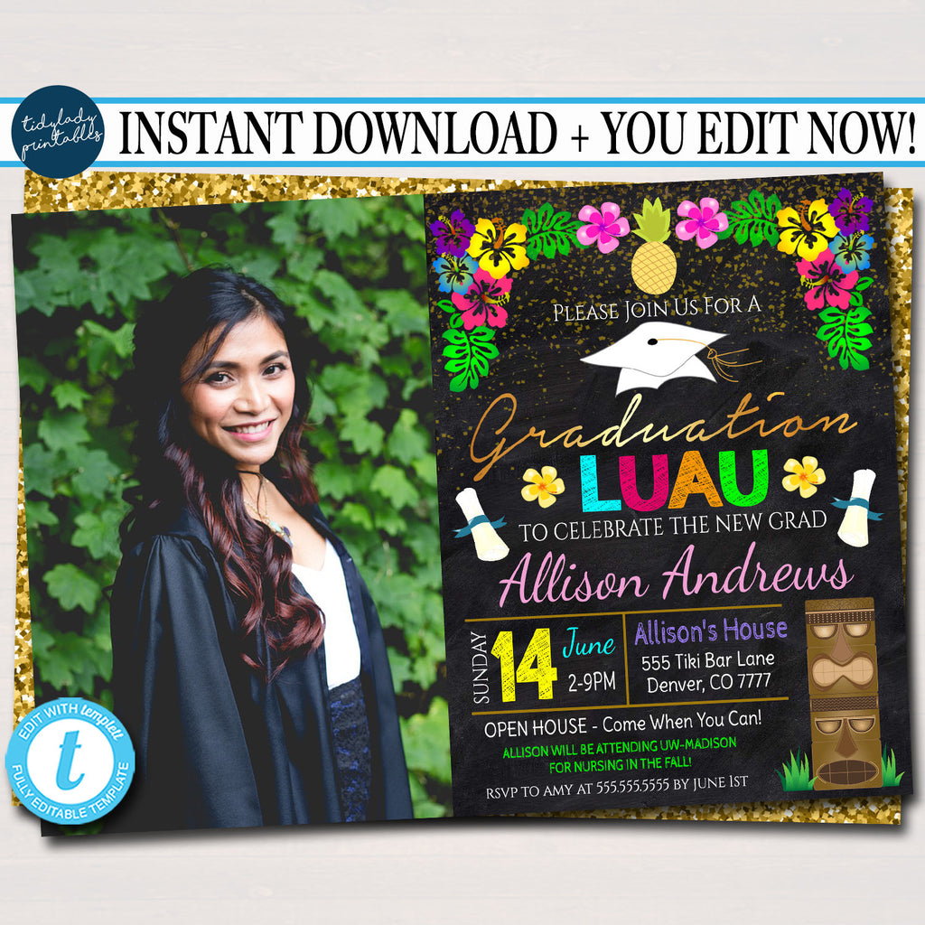Luau - Hawaiian Theme | TidyLady Printables