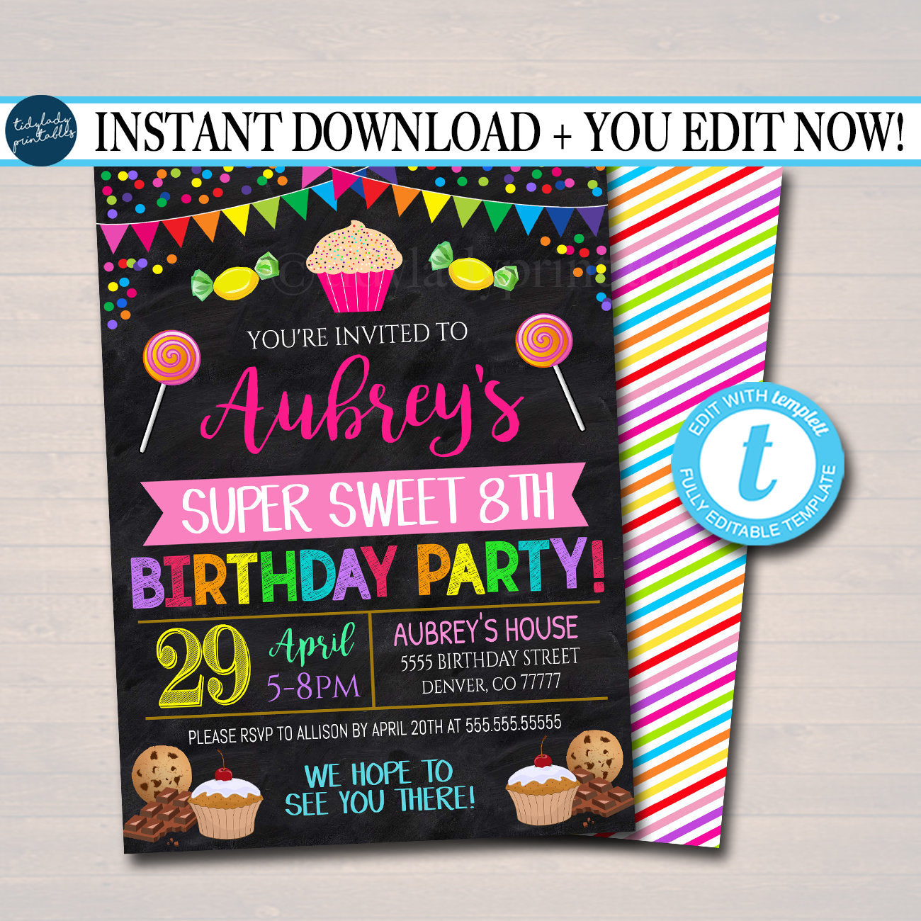 Candy Themed Party Invitation Ideas Grayce's Candyland Birthday Party