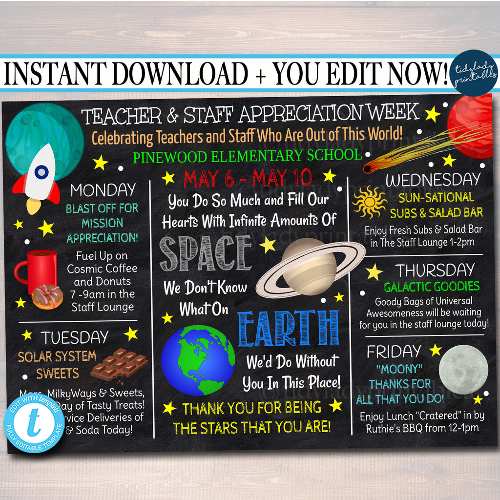 Outer Space — TidyLady Printables