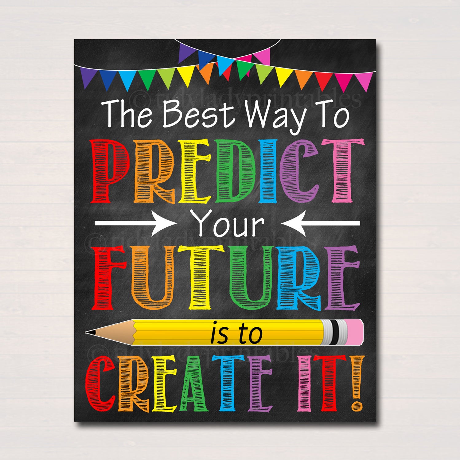 Classroom Motivational Poster | TidyLady Printables