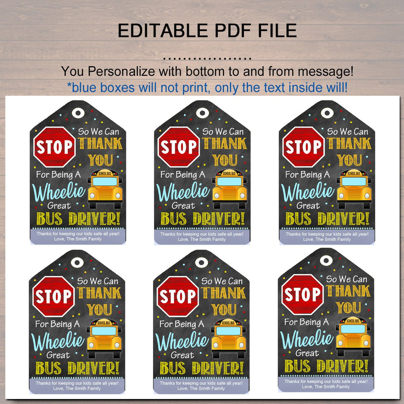 Teacher Appreciation Week Gift Card | TidyLady Printables