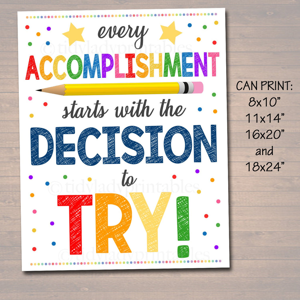 School And Classroom Posters | TidyLady Printables — Page 3