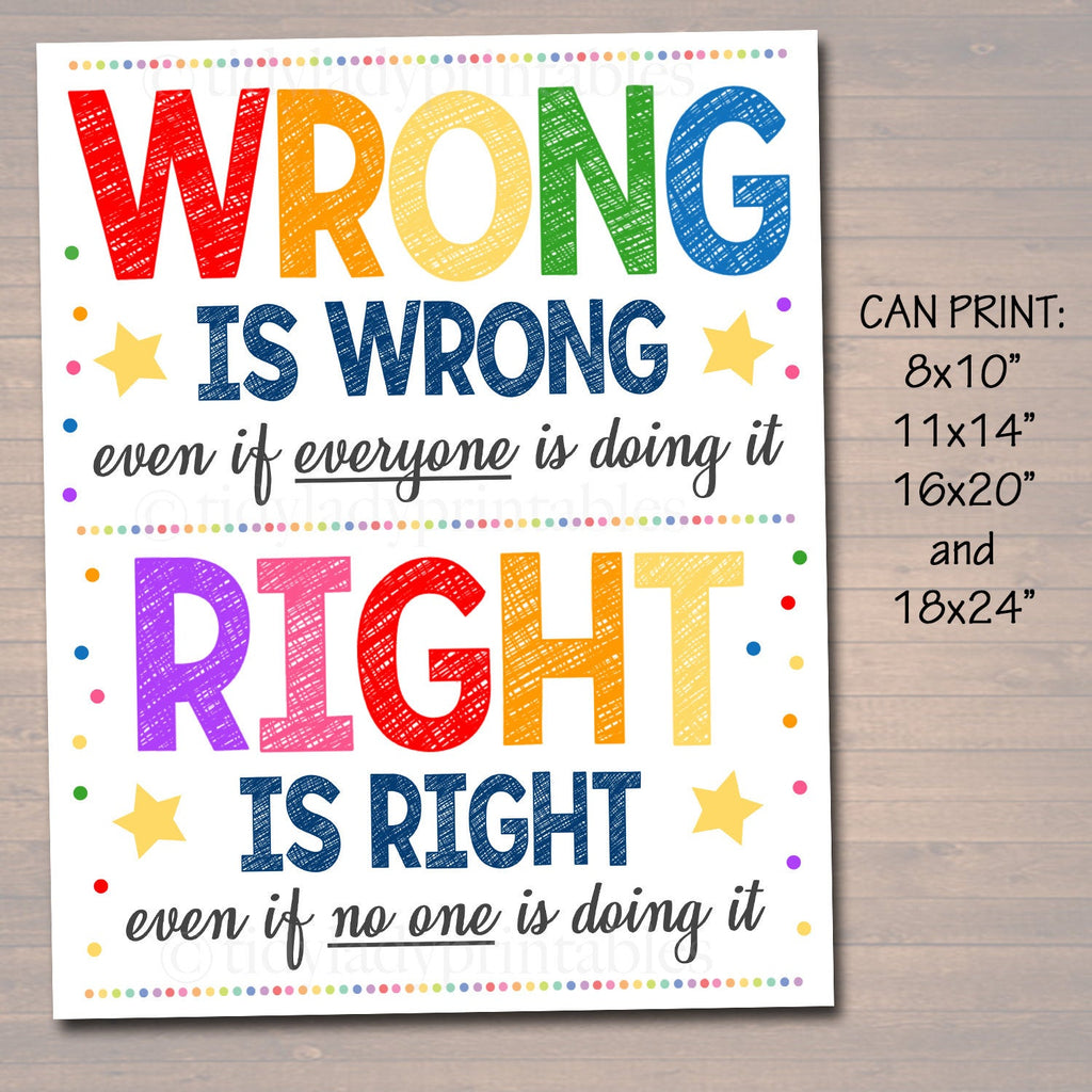 School Principal Office Posters | TidyLady Printables