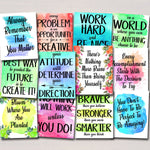Watercolor Classroom Poster | TidyLady Printables