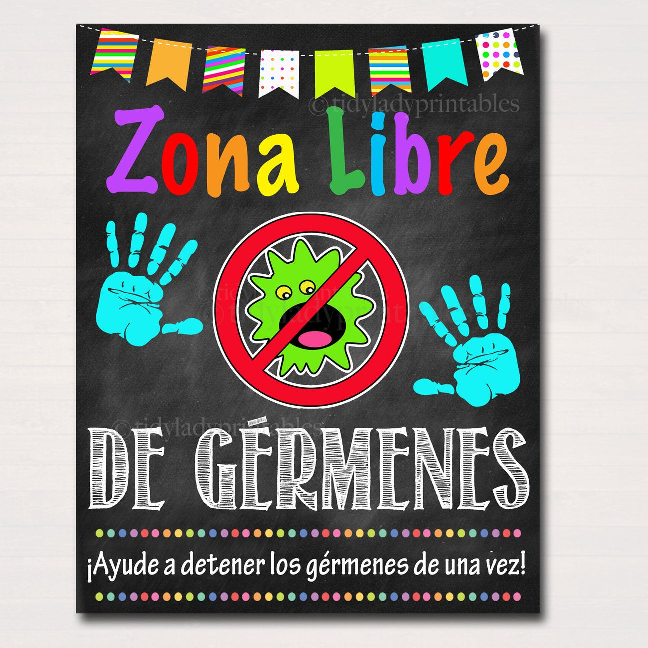 Spanish Health Clinic Poster Set | TidyLady Printables