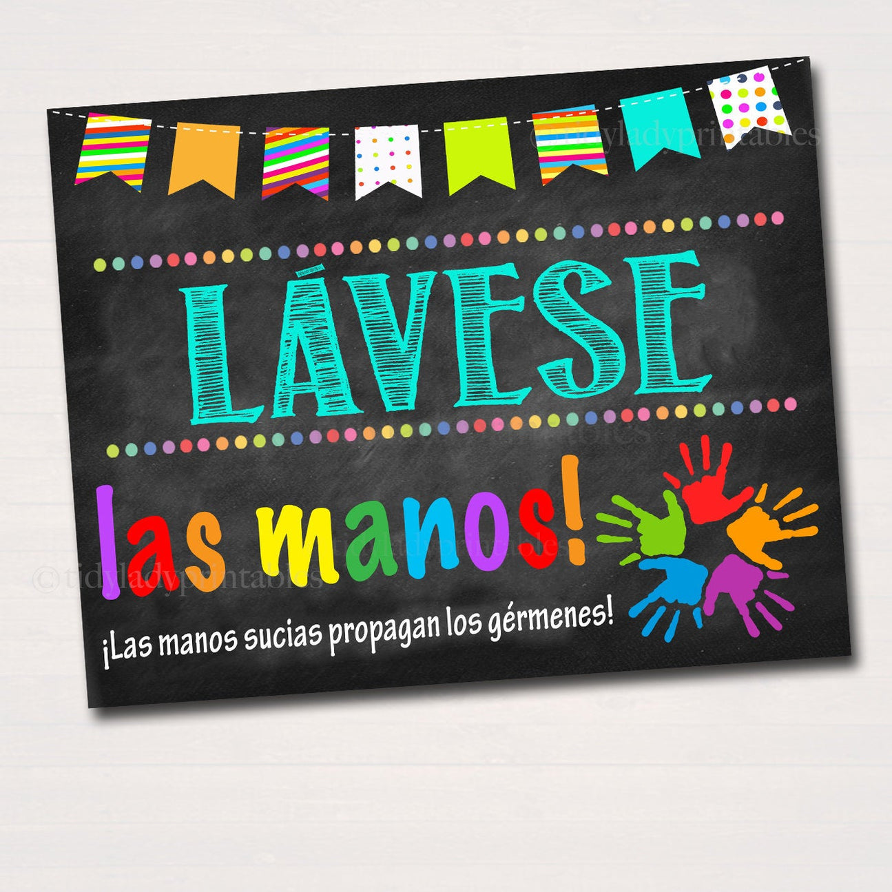 Spanish Health Clinic Poster Set | TidyLady Printables