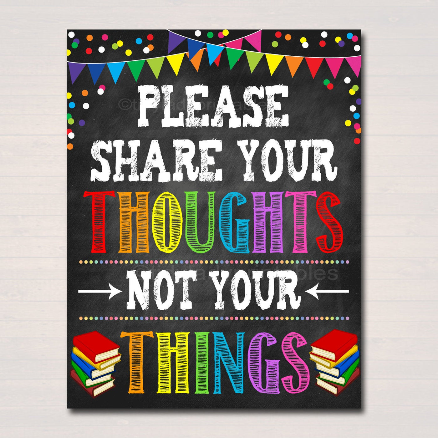 School Health Safety Rules Poster Set | TidyLady Printables