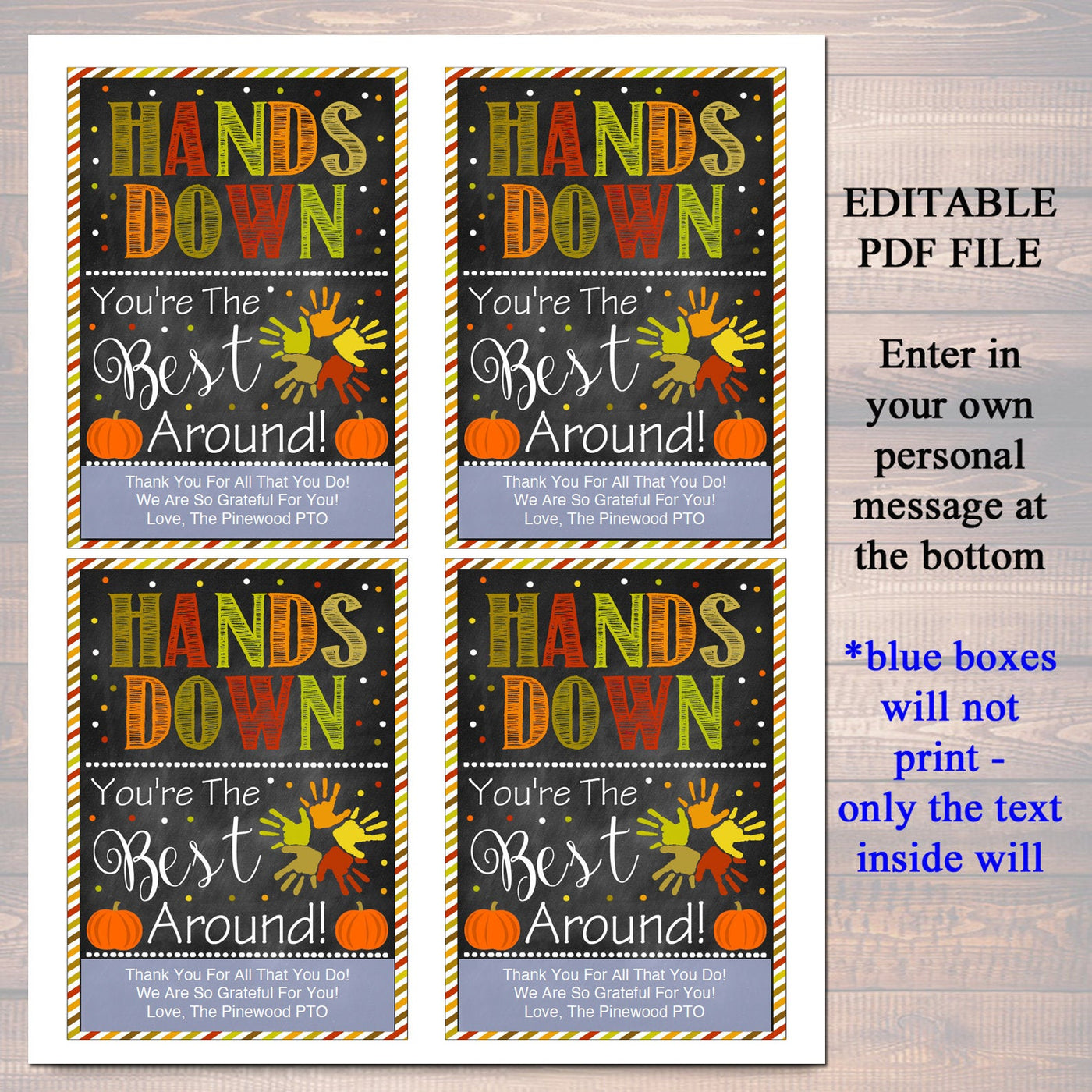 Hand Soap Sanitizer Tags, Staff Teacher Appreciation Gift — TidyLady ...