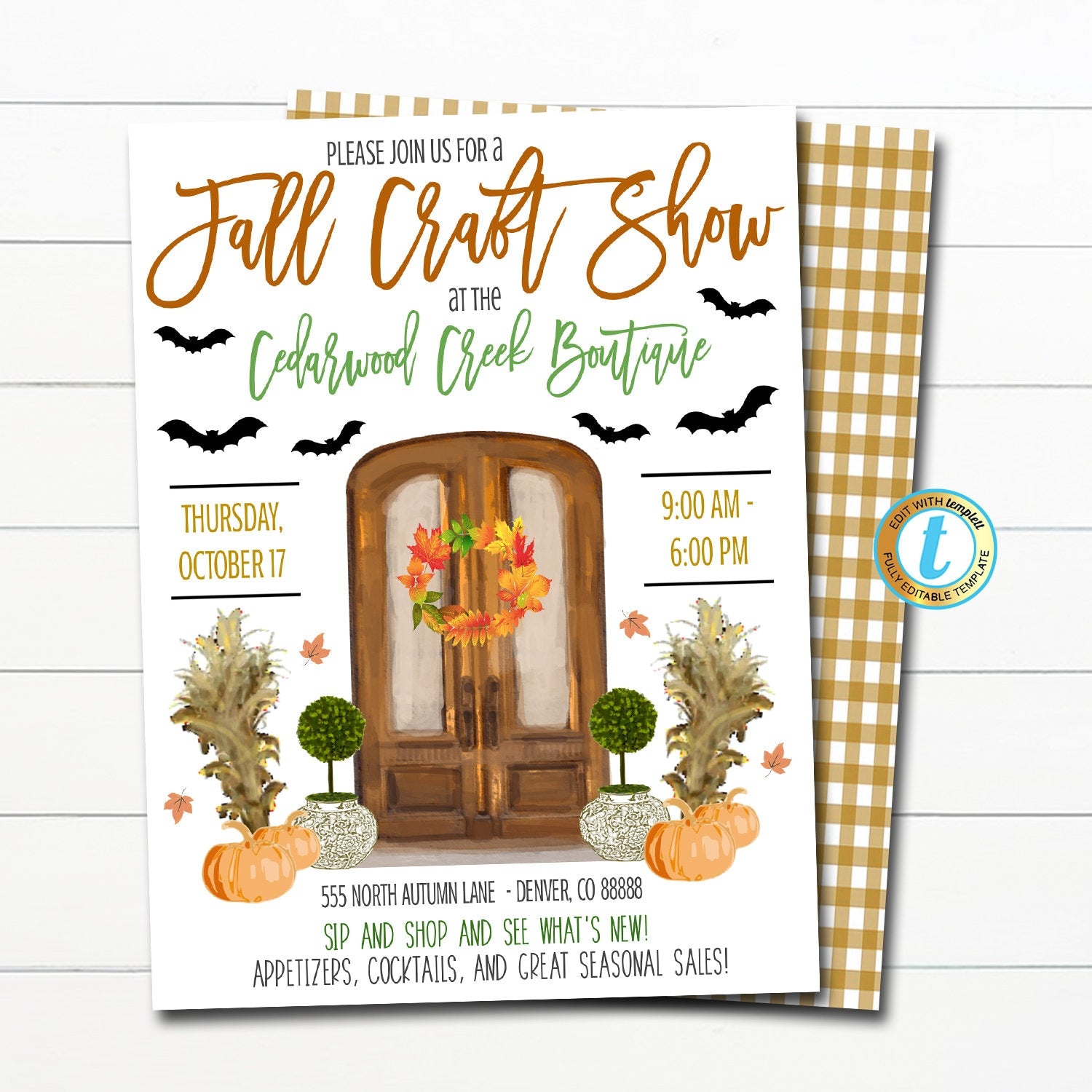 Editable Open House Invitation Printable