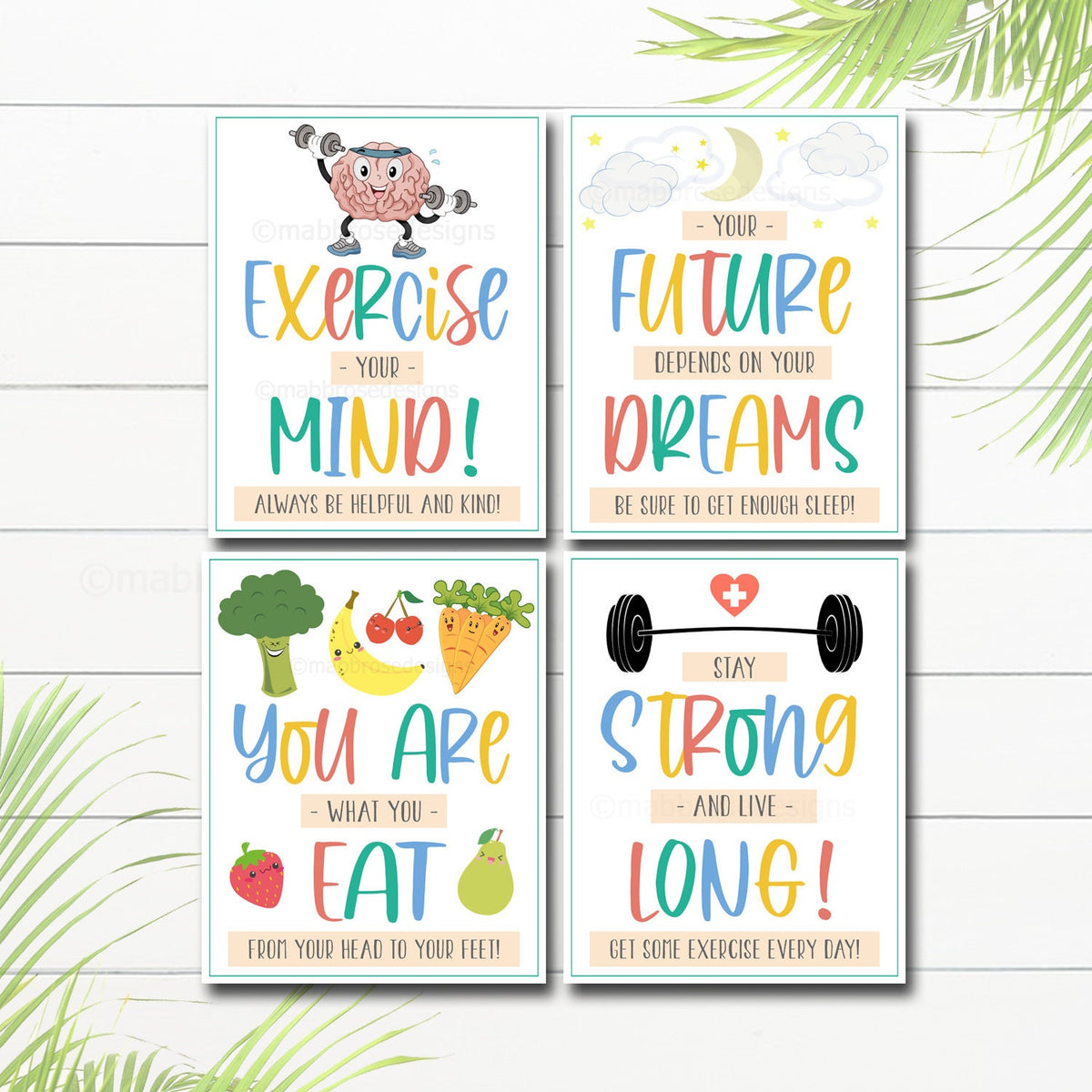 School Health Room Office Posters, Doctor Office Wall Art — TidyLady ...