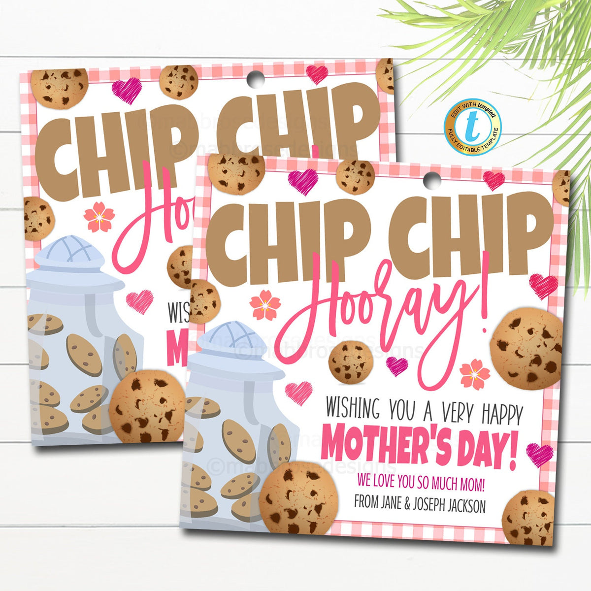 Mothers Day Cookie Tag | TidyLady Printables