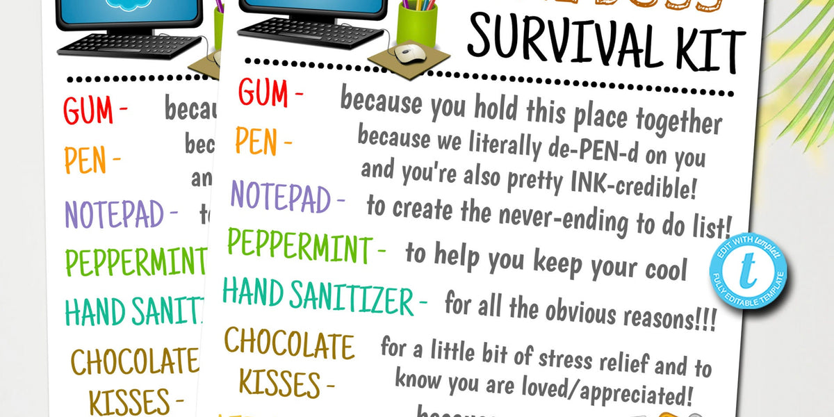 Boss Survival Kit Gift